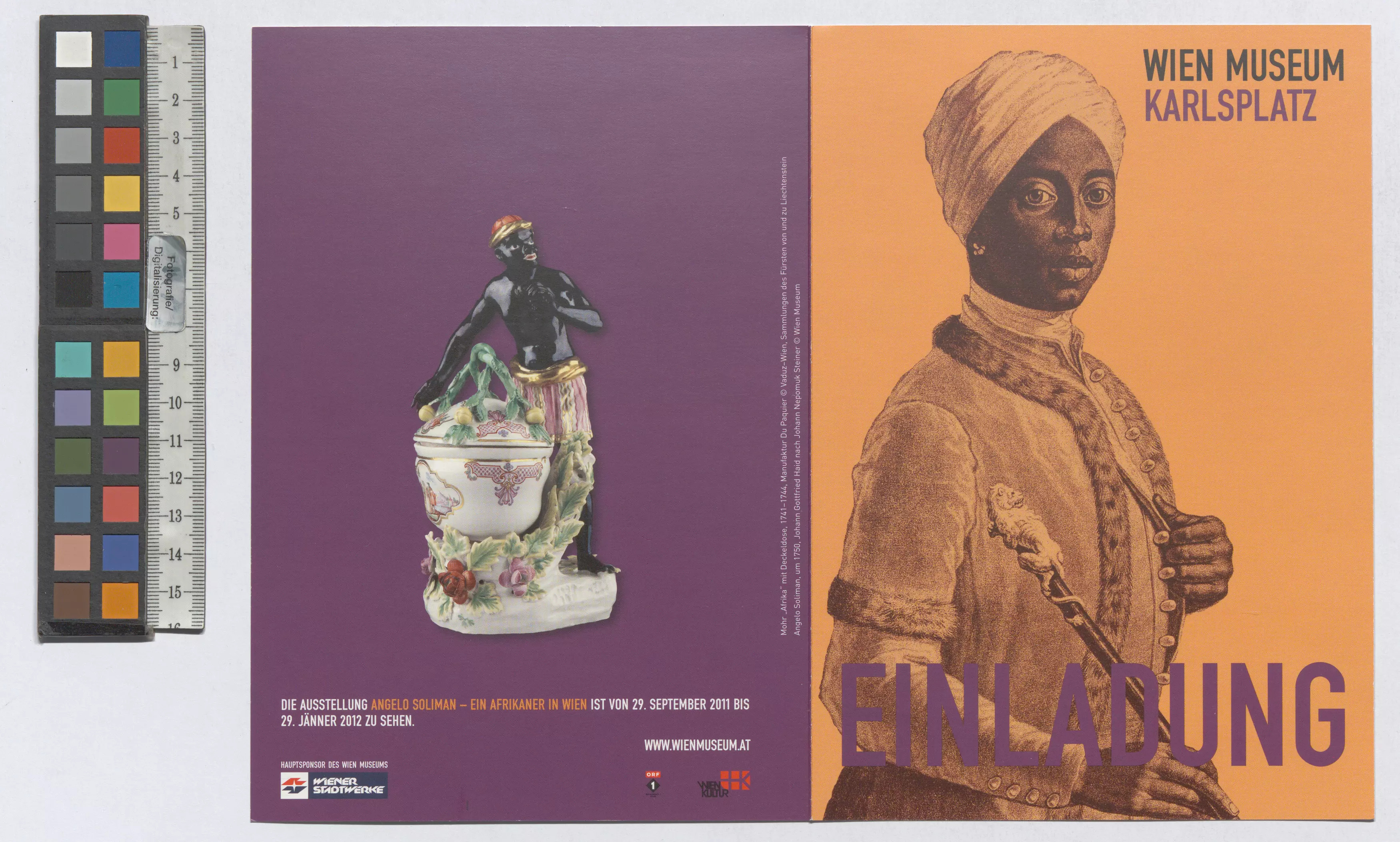 376. Sonderausstellung des Wien Museums: "Angelo Soliman. Ein Afrikaner ...