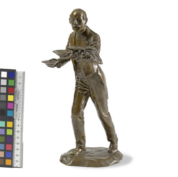 Bronzefigur "Wiener Kellner" – Wien Museum Online Sammlung