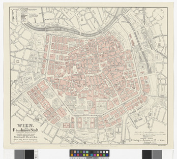 "Wien. 1r=Bezirk: Innere Stadt mit Inbegriff der Stadt-Erweiterungs ...