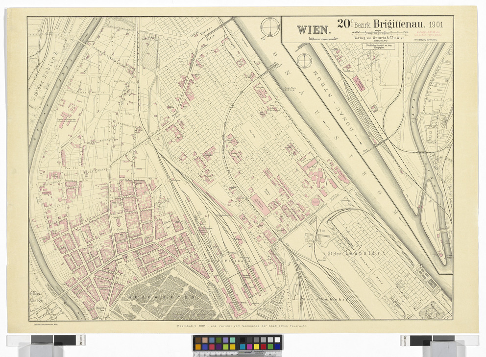 "Wien. 20r=Bezirk Brigittenau. 1901" – Wien Museum Online Sammlung