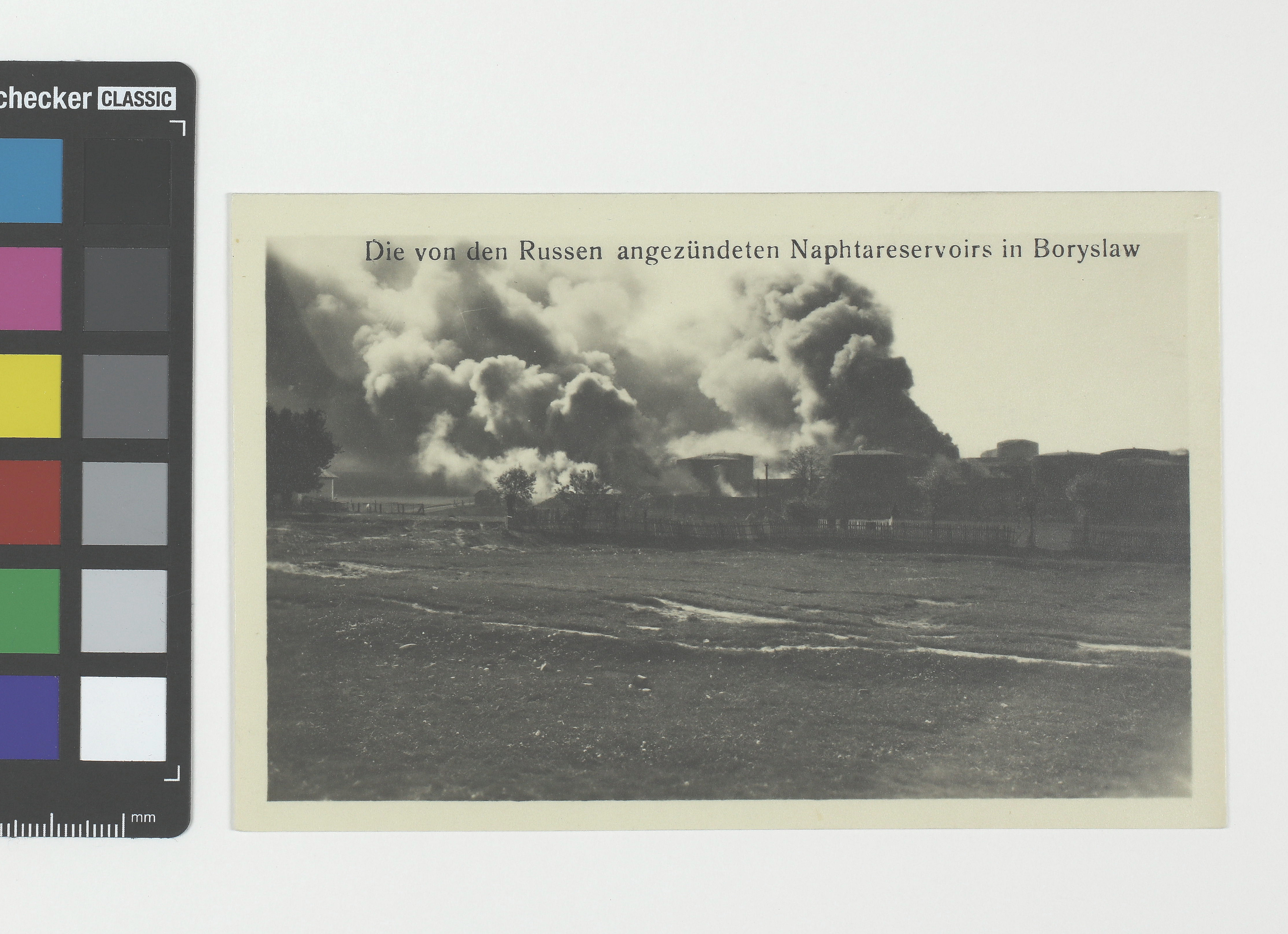 "Die von den Russen angezündeten Naphtareservoirs in Boryslaw" – Wien ...