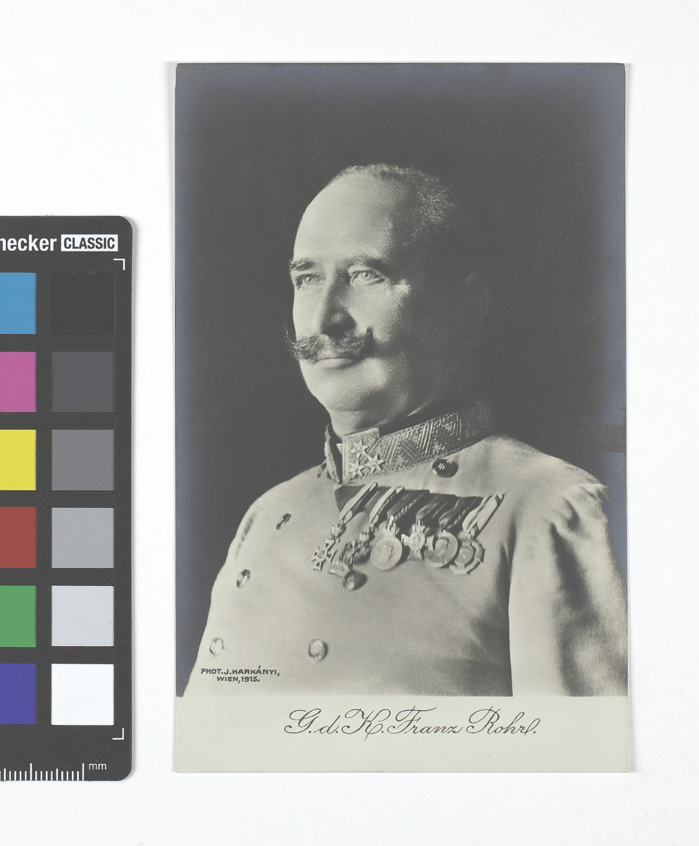 Kriegspostkarte: General der Kavallerie Franz Rohr – Wien Museum Online ...