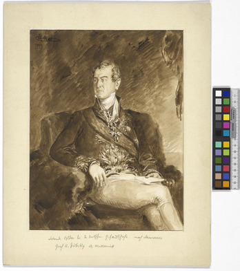 Graf Adolf Dubsky als Metternich (nach Lawrence) – Wien Museum Online ...