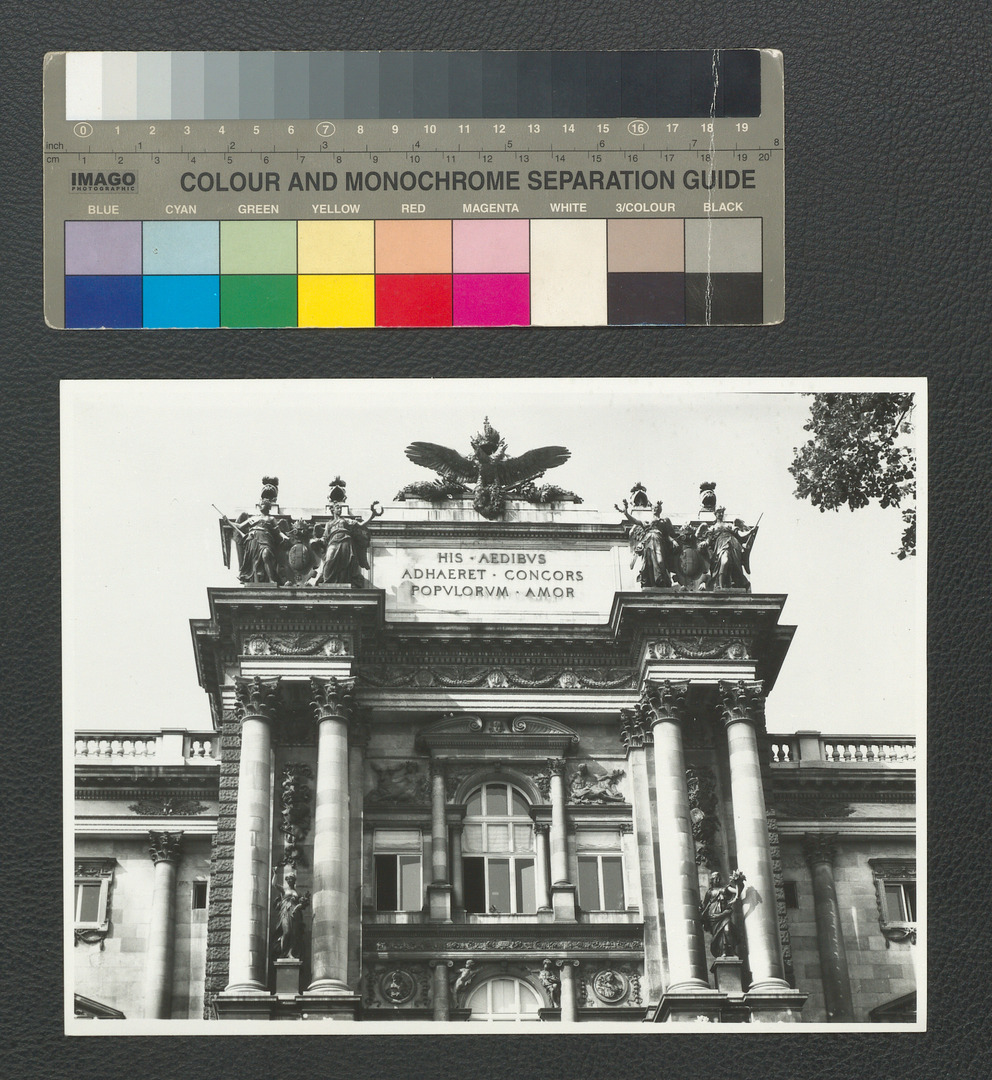 Fotodokumentation Ringstraße: Neue Burg, Risalit zum Burggarten – Wien ...