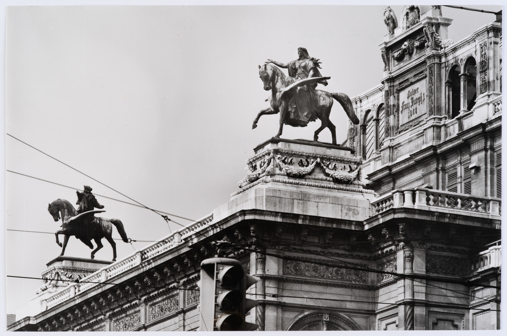 Fotodokumentation Ringstraße: 1., Oper, Ernst Julius Hähnel ...