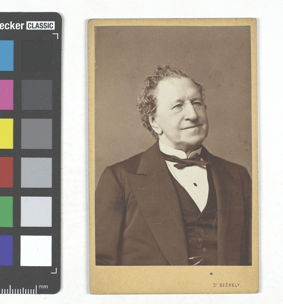 Carl La Roche (1794-1884), Schauspieler (rückseitig eigenhändige ...