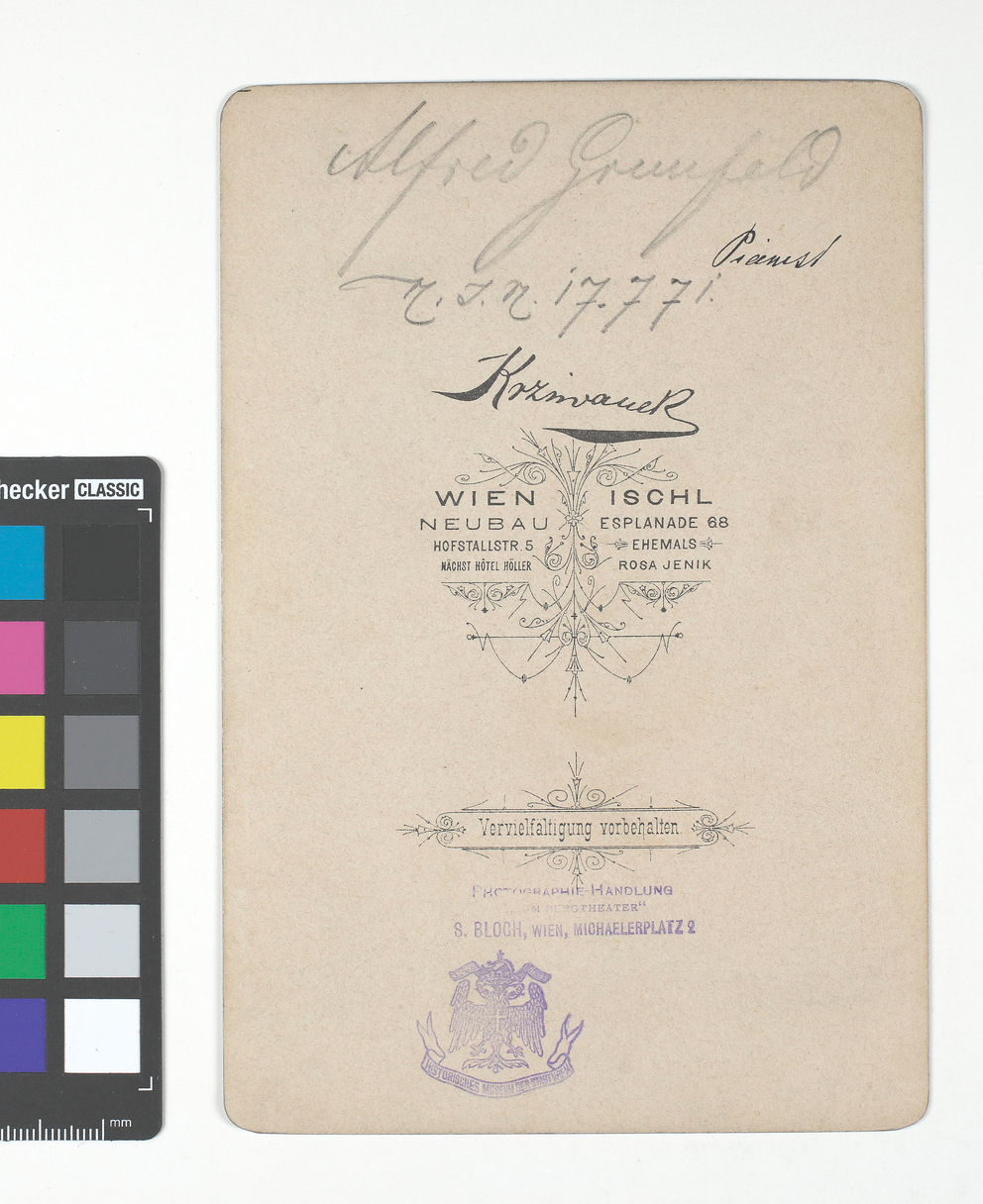 Alfred Grünfeld (1852-1924), Pianist, Komponist – Wien Museum Online ...
