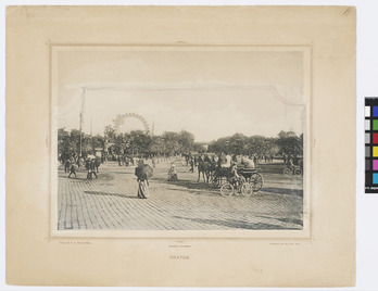 2., Praterstern - Allgemein - Blick gegen Riesenrad und Hauptallee ...