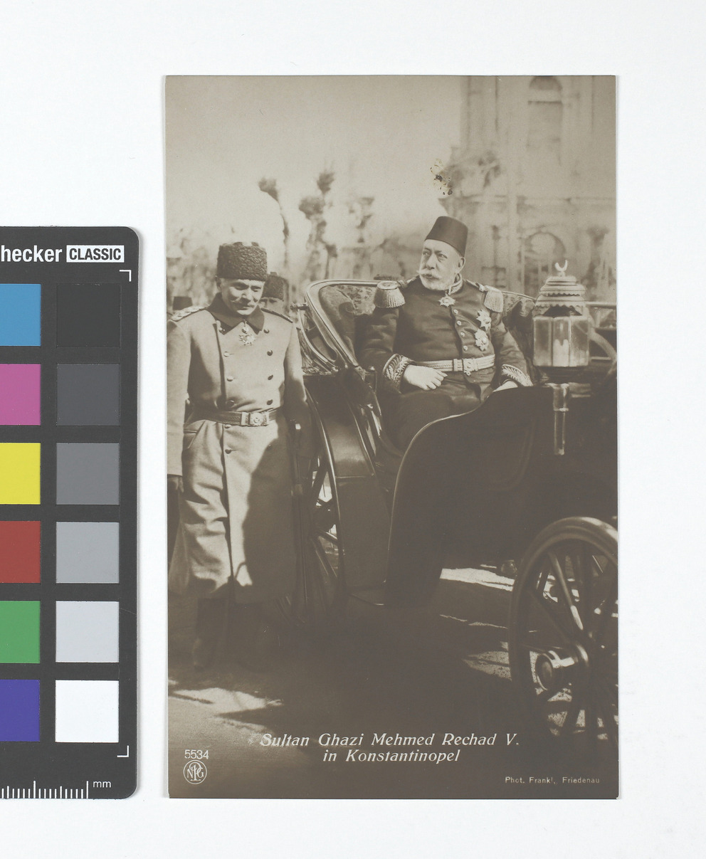 "Sultan Ghazi Mehmed Rechad V. in Konstantinopel" – Wien Museum Online ...