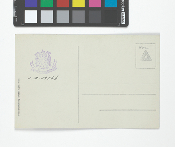 Kriegspostkarte: "Linienschiffsleutnant Egon Lerch, der heldenhafte ...