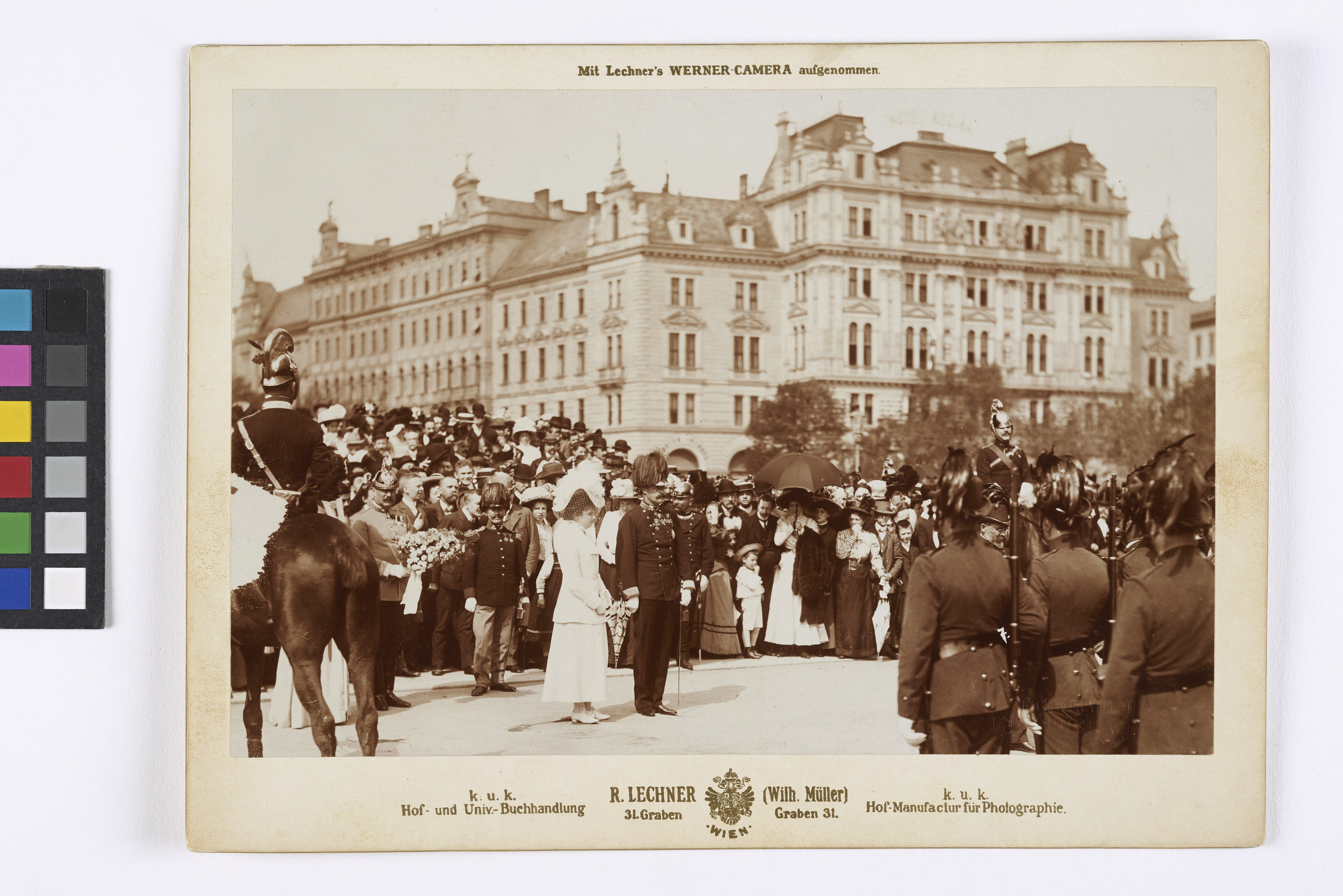 Fahnenweihe des Wiener Scharfschützenkorps am 12. September 1909 ... Fahnenweihe des Wiener Scharfschützenkorps am 12. September 1909 ...