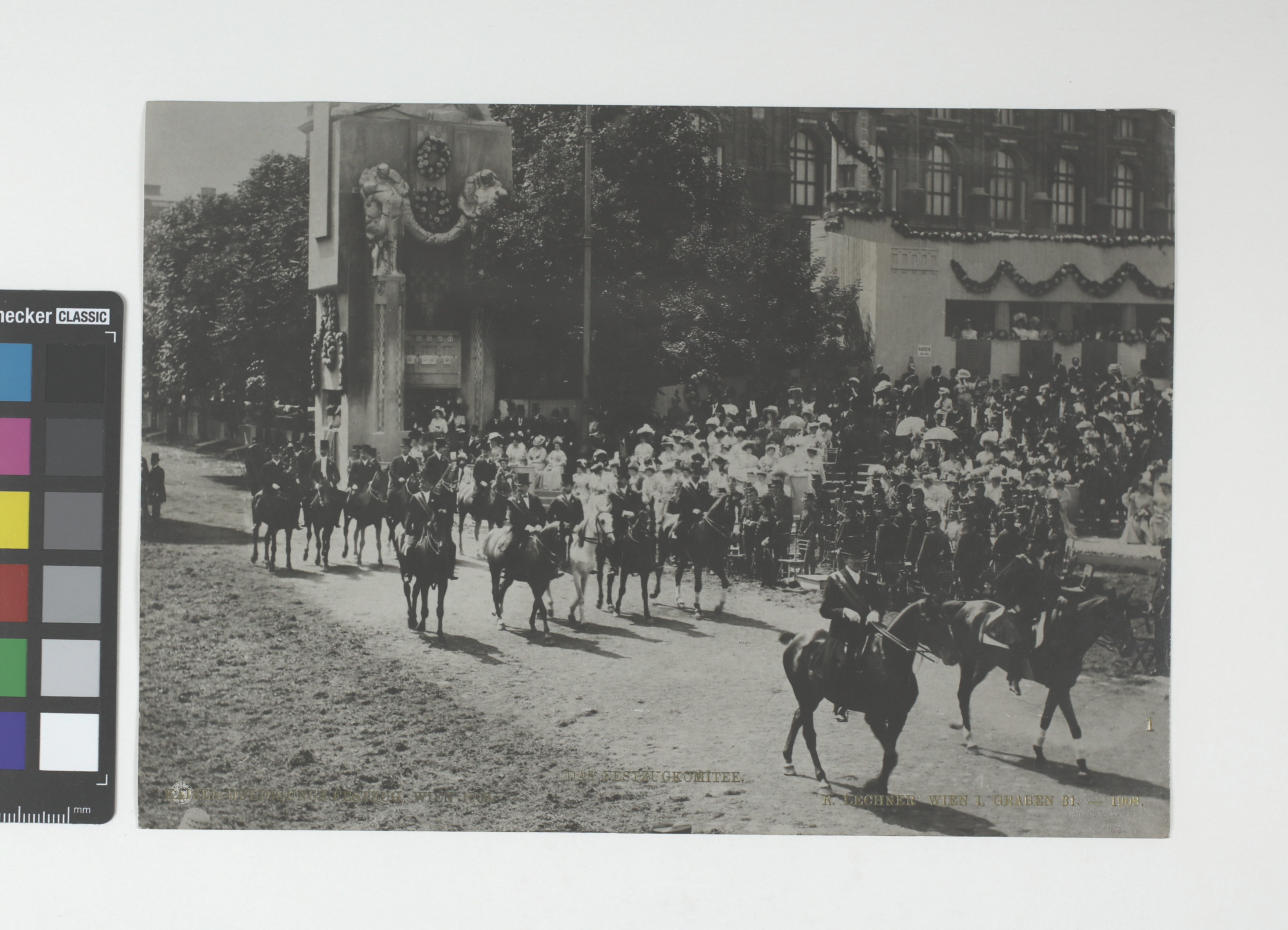 Der Kaiser-Huldigungs-Festzug, Wien 1908. Komitee (Festzug zum ...