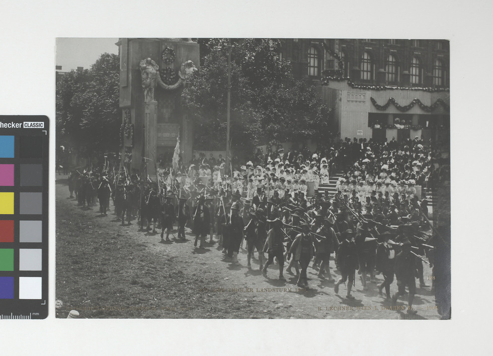 Der Kaiser-Huldigungs-Festzug, Wien 1908. Historischer Teil: 16. Gruppe ...
