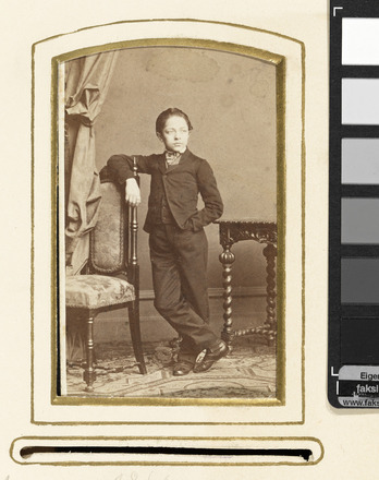 Alfred Grünfeld (1852-1924), Komponist, Pianist, als Kind (?) (aus ...