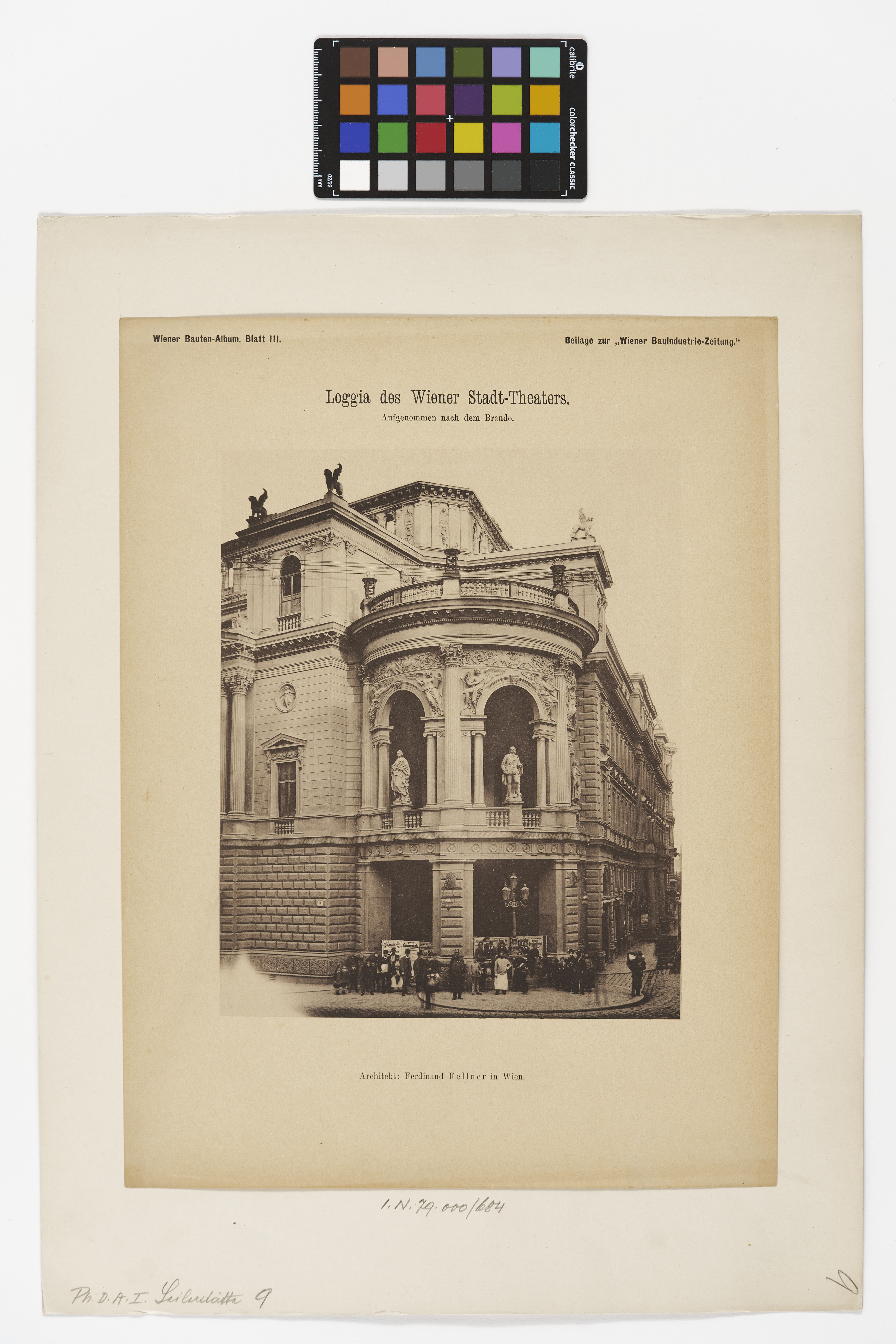 1., Seilerstätte 9 - Stadttheater (Ronacher) - Loggia (Wiener Bauten ...
