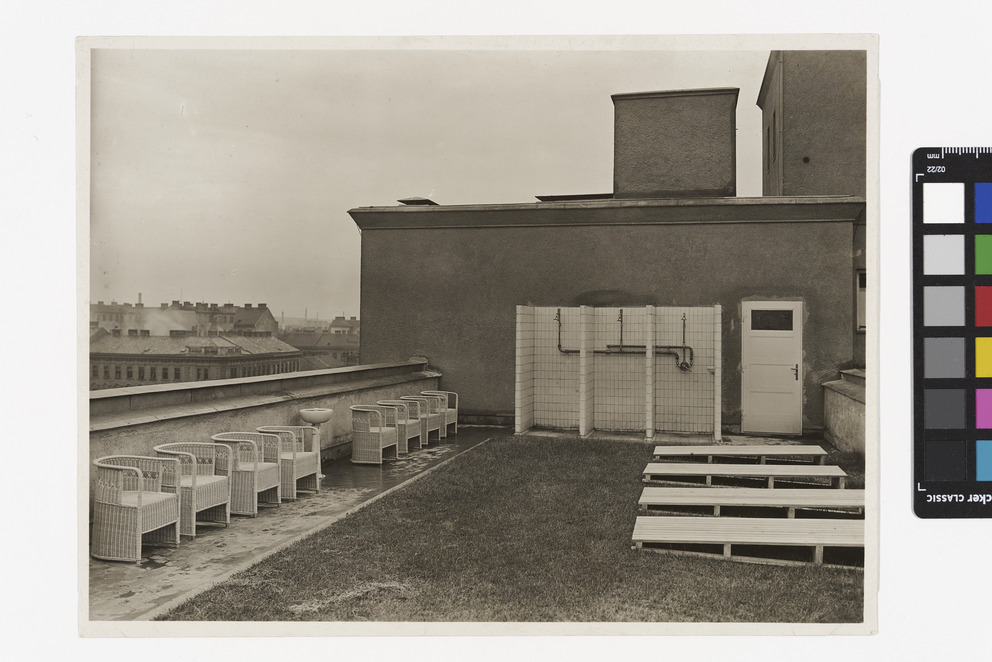 10., Reumannplatz 23 - Amalienbad - Dachterrasse – Wien Museum Online ...
