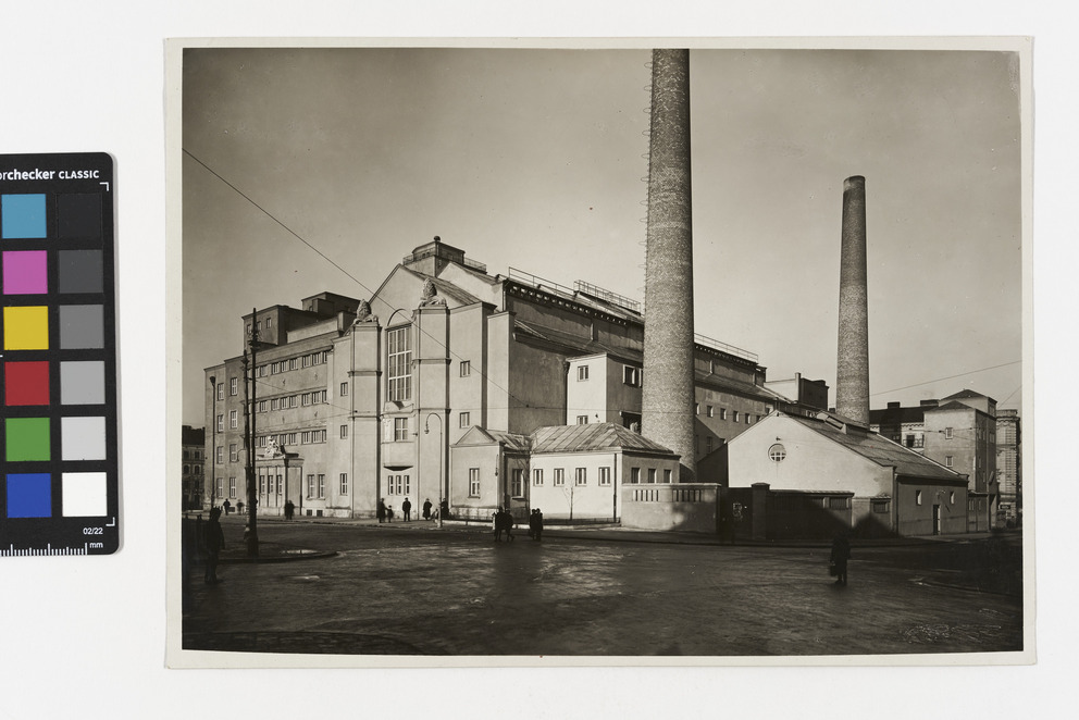 10., Reumannplatz 23 - Amalienbad - Rück- und Seitenansicht – Wien ...