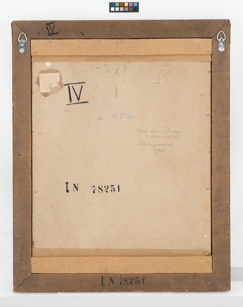 Selbstbildnis Carl Probst – Wien Museum Online Sammlung