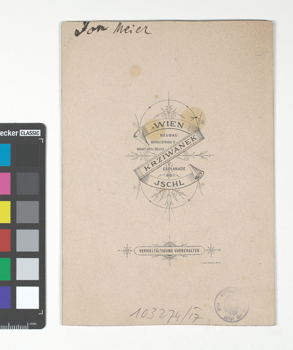 Jon. Mayer / Meier – Wien Museum Online Sammlung
