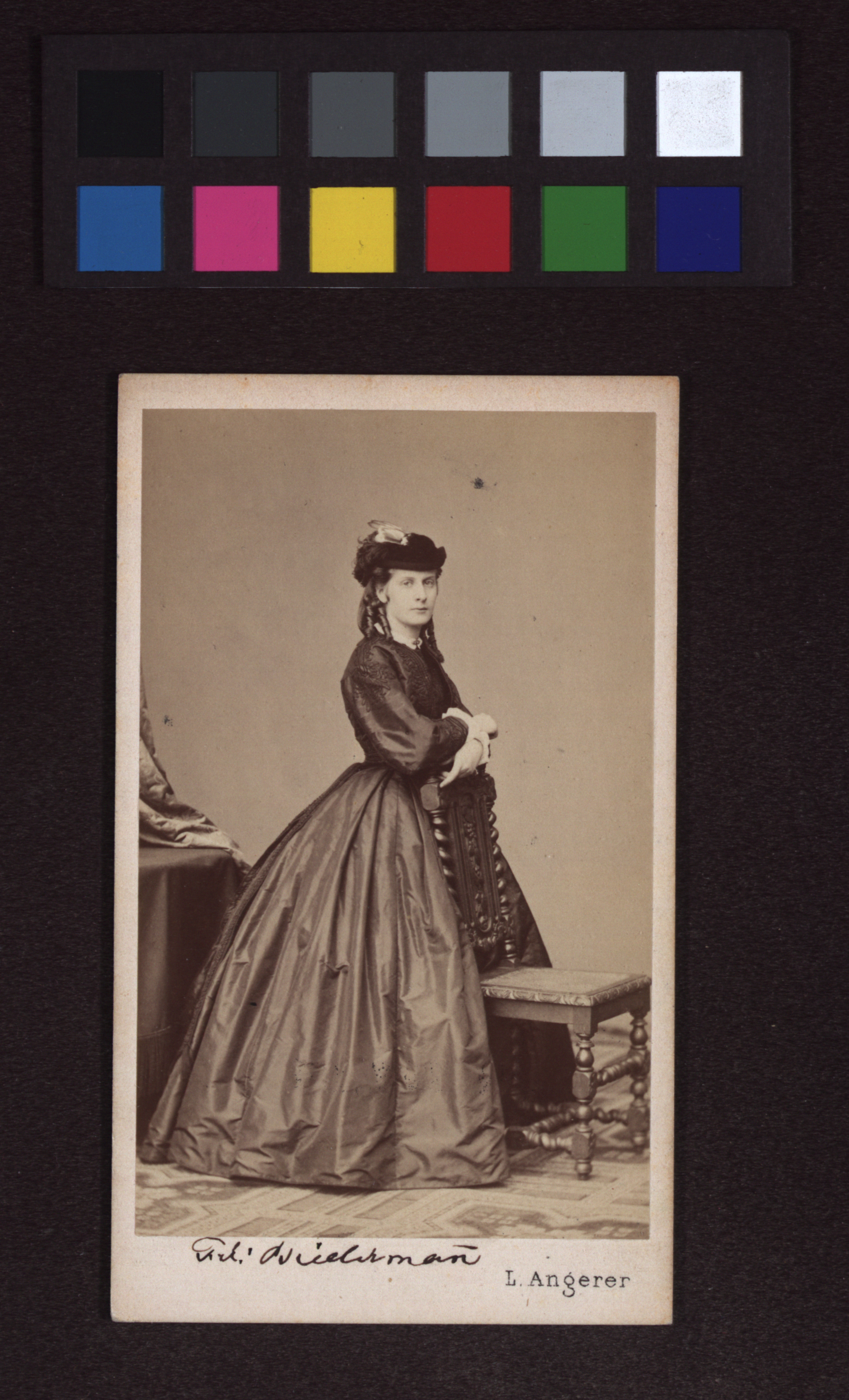 Therese Biedermann (verheiratete Therese Edle von Singer, 1863-1942 ...