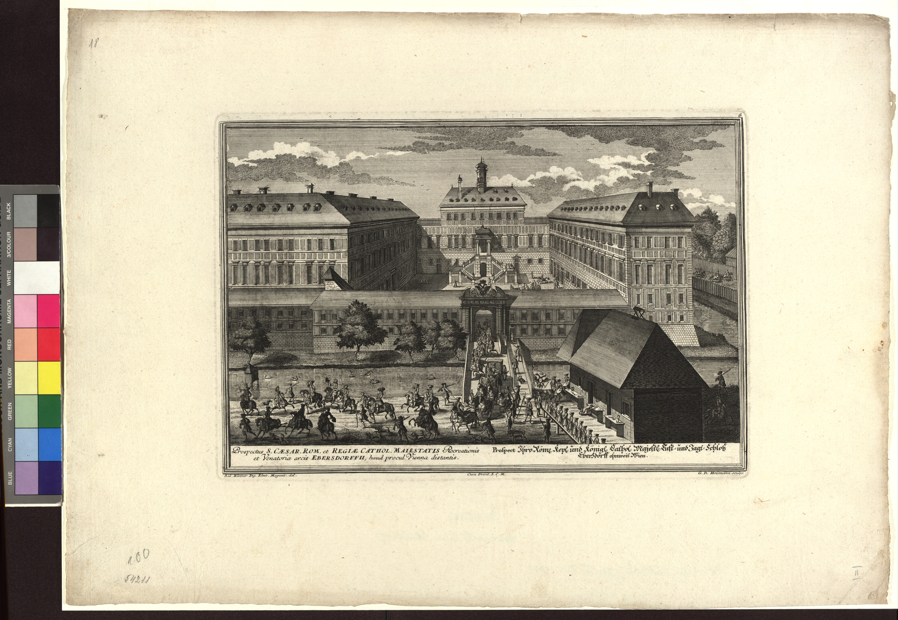 "Prospect Ihro Röm. Keyl. und Königl. Cathol. Majest: Lust- und Jagt ...