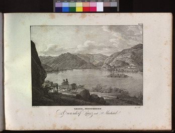 Donau-Ansichten: Niederösterreich. Arensdorf Spitz (Spitz-Arnsdorf) und ...