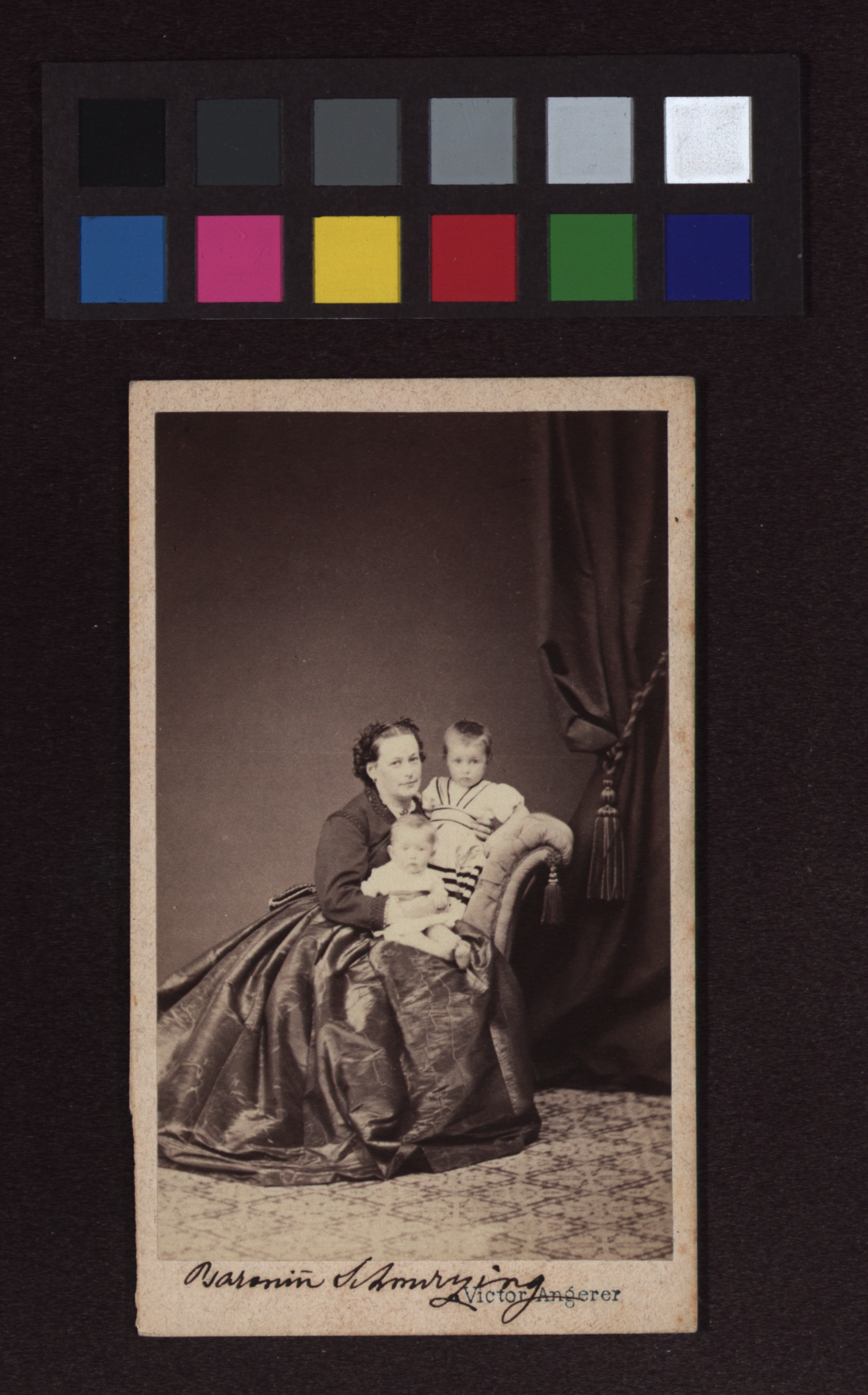 Baronin Schmerzing und Kinder – Wien Museum Online Sammlung