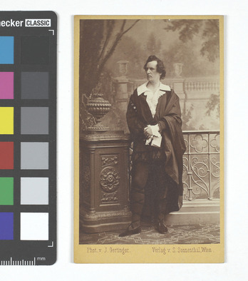 Josef Wagner (1818–1870) als "Hamlet" in "Hamlet" von William ...