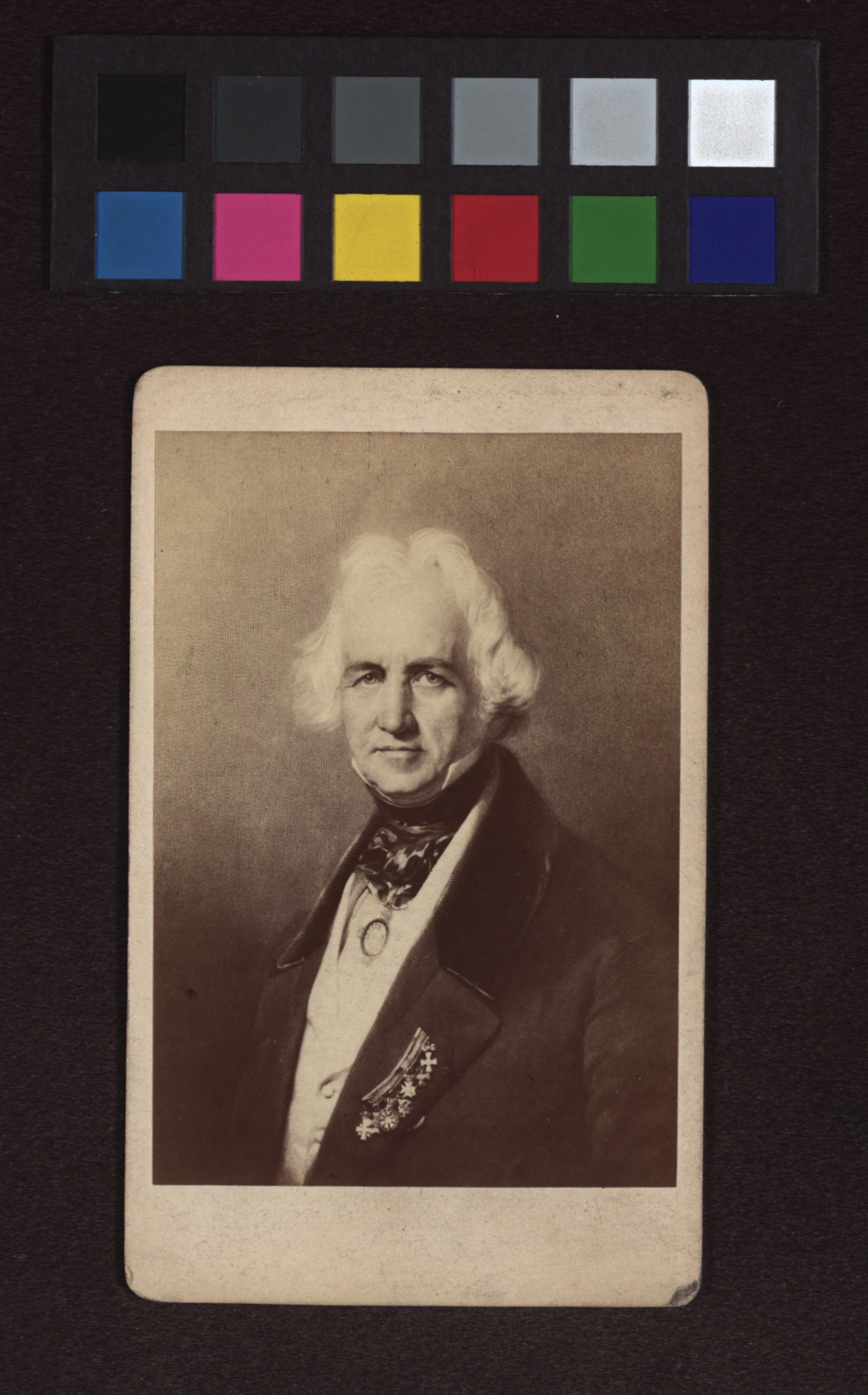 Christian Daniel Rauch (1777-1857), Bildhauer (Fotografie nach Gemälde ...