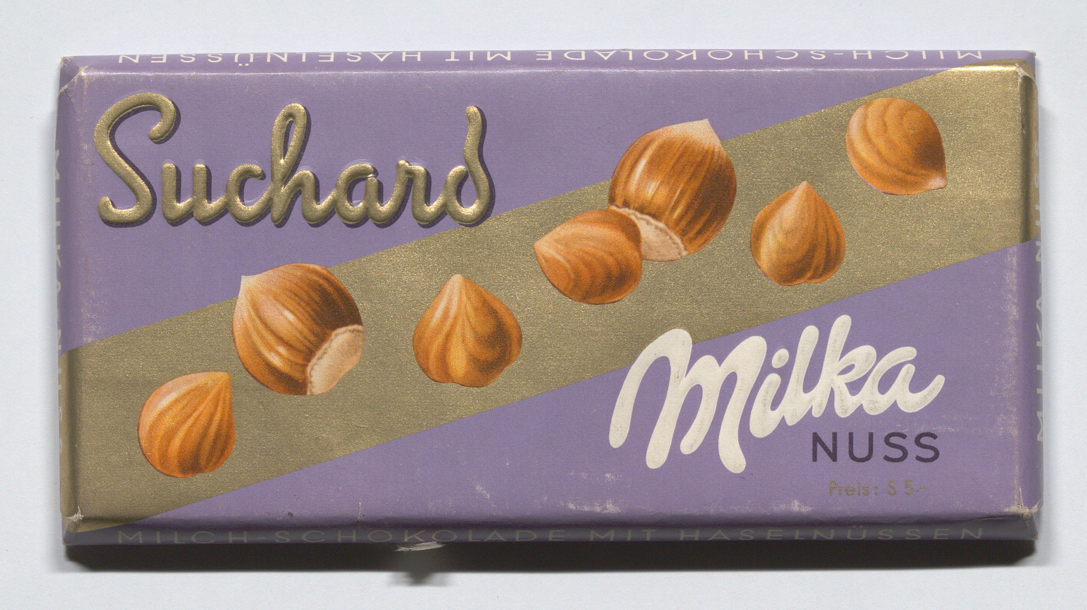 Suchard: "Milka Nuss", Schokoladentafel-Attrappe – Wien Museum Online ...
