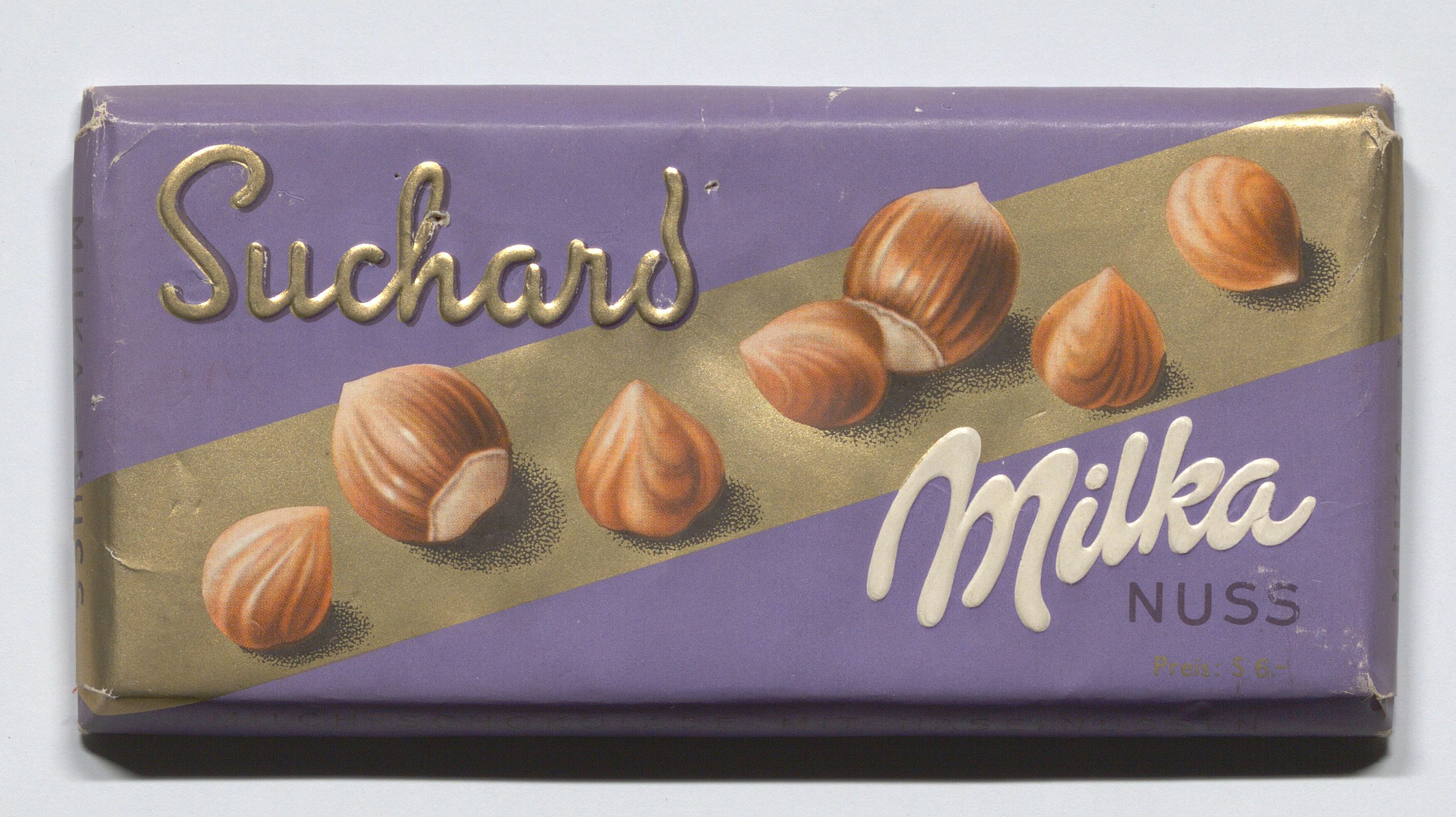 Suchard: "Milka Nuss", Schokoladentafel-Attrappe – Wien Museum Online ...