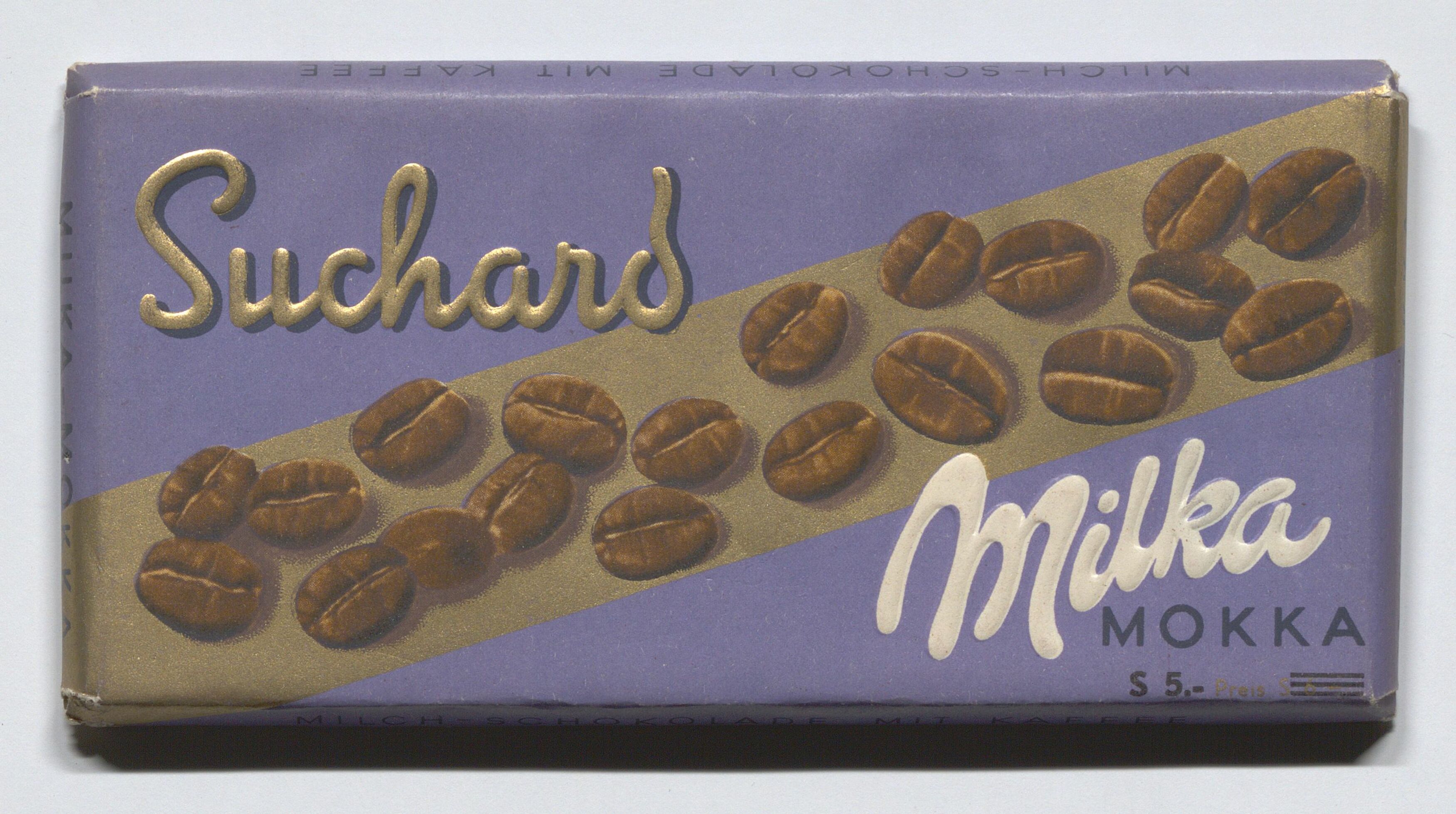 Suchard: "Milka Mokka", Schokoladentafel-Attrappe – Wien Museum Online ...