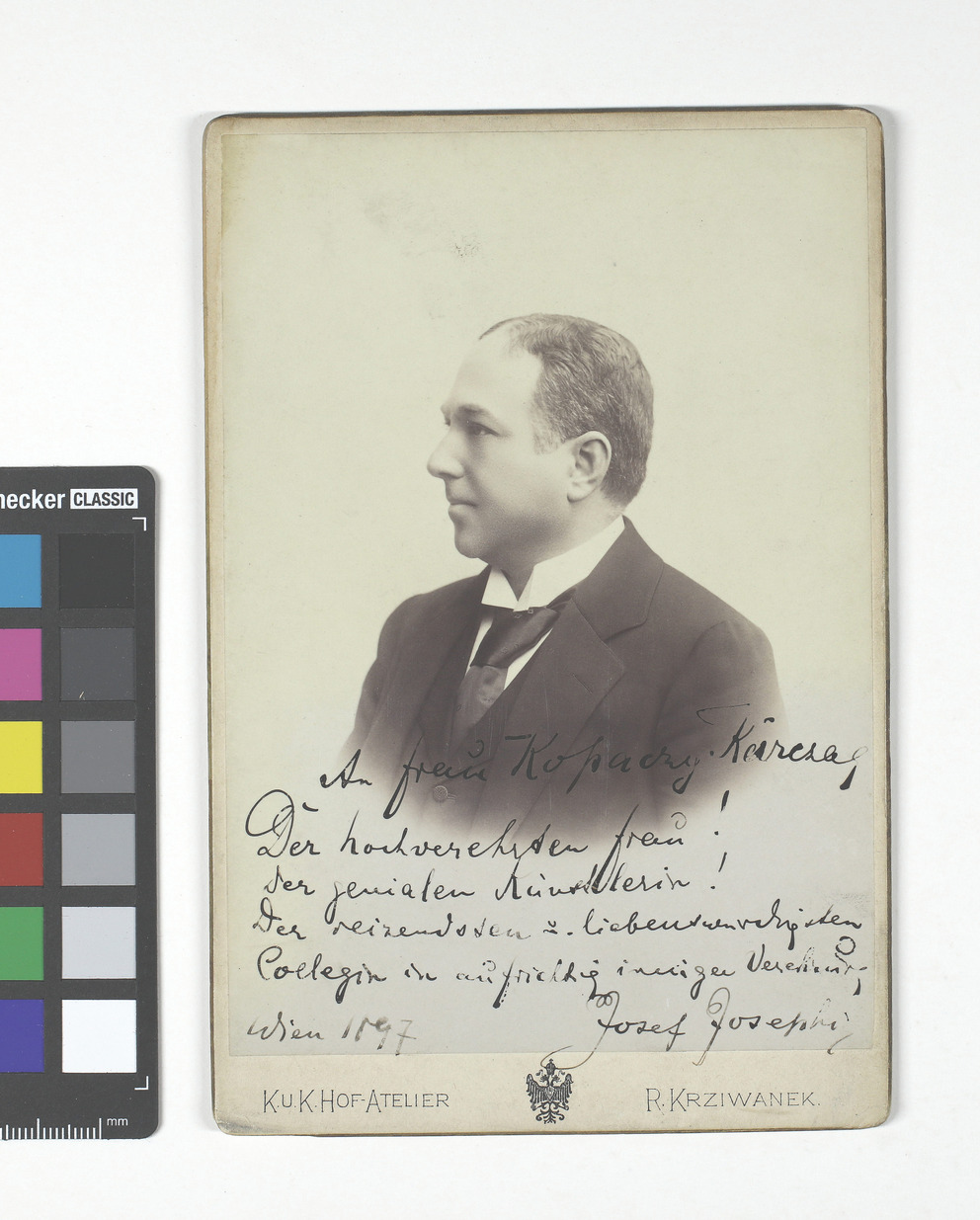 Josef Josephi (Pseudonym), eigentlich Josef Ichhäuser (1852-1920 ...