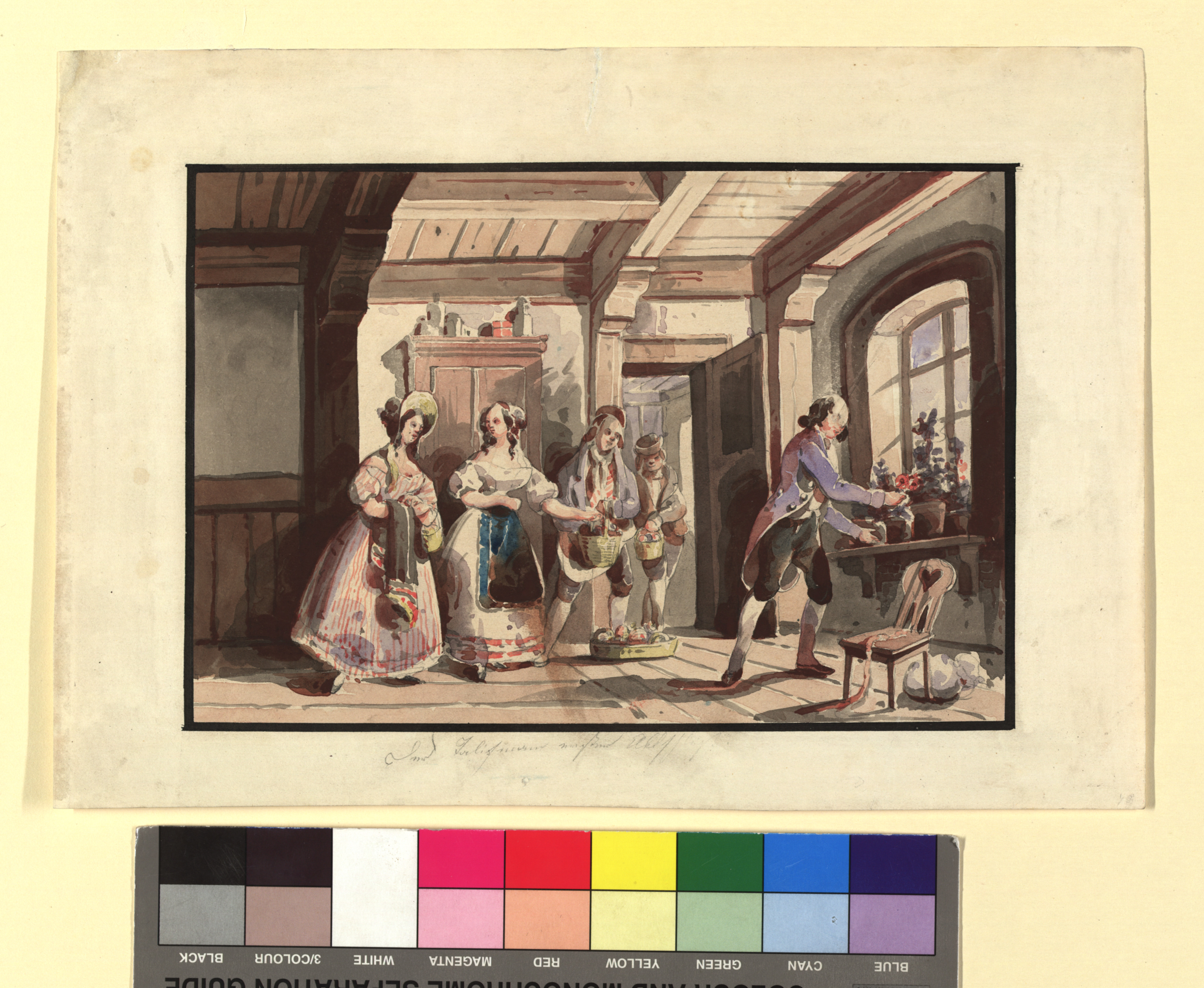 Der Talisman (Szenenbild) – Wien Museum Online Sammlung