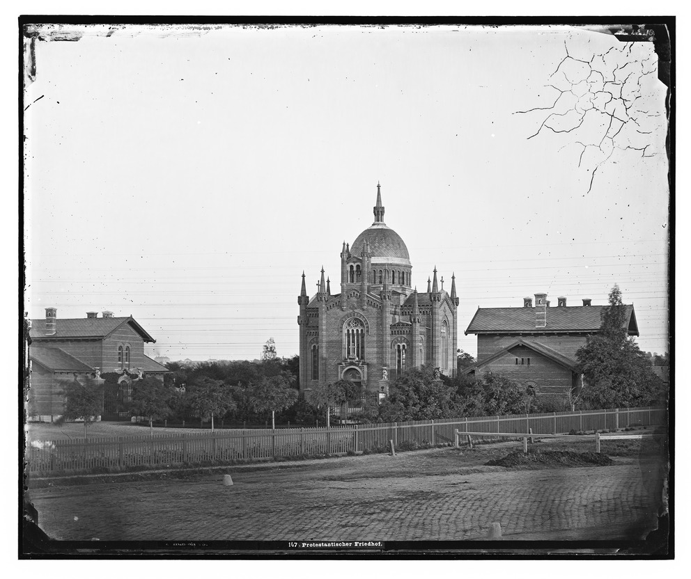 10., Evangelischer Friedhof Matzleinsdorf - Christuskirche – Wien Museum Online Sammlung