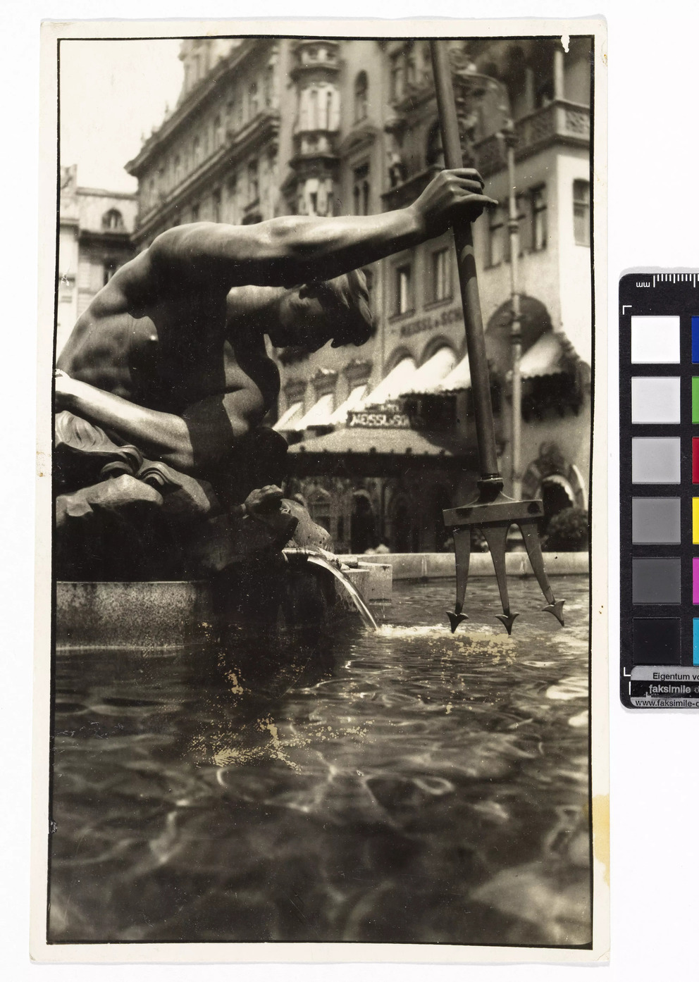 Detail vom Rafael-Donner-Brunnen, Neuer Markt, Wien – Wien Museum ...