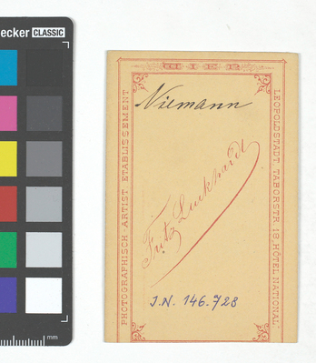 Albert Niemann (1831-1917), Opernsänger – Wien Museum Online Sammlung