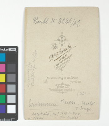 Therese (Mizzi) Biedermann, verheiratete Therese Edle von Singer (1863 ...