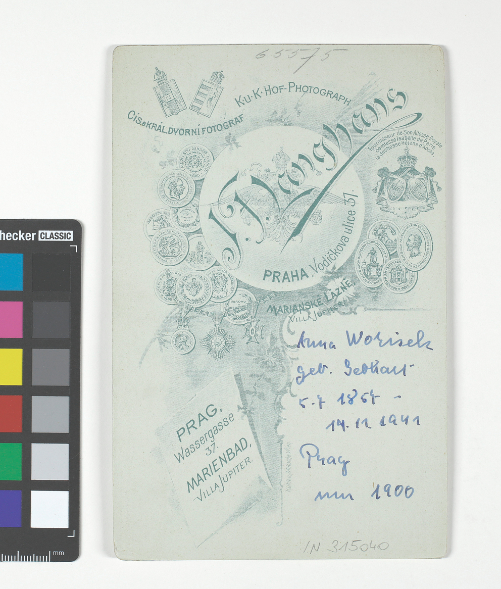 Anna Worisek, geb. Gebhart (1857-1941) – Wien Museum Online Sammlung