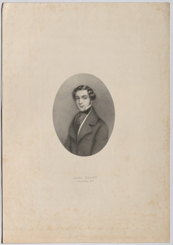"Carl Braun. + den 14.Jänner 1853" – Wien Museum Online Sammlung