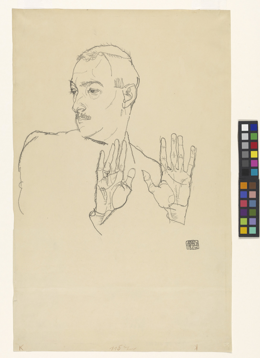 Porträt Arthur Roessler – Wien Museum Online Sammlung