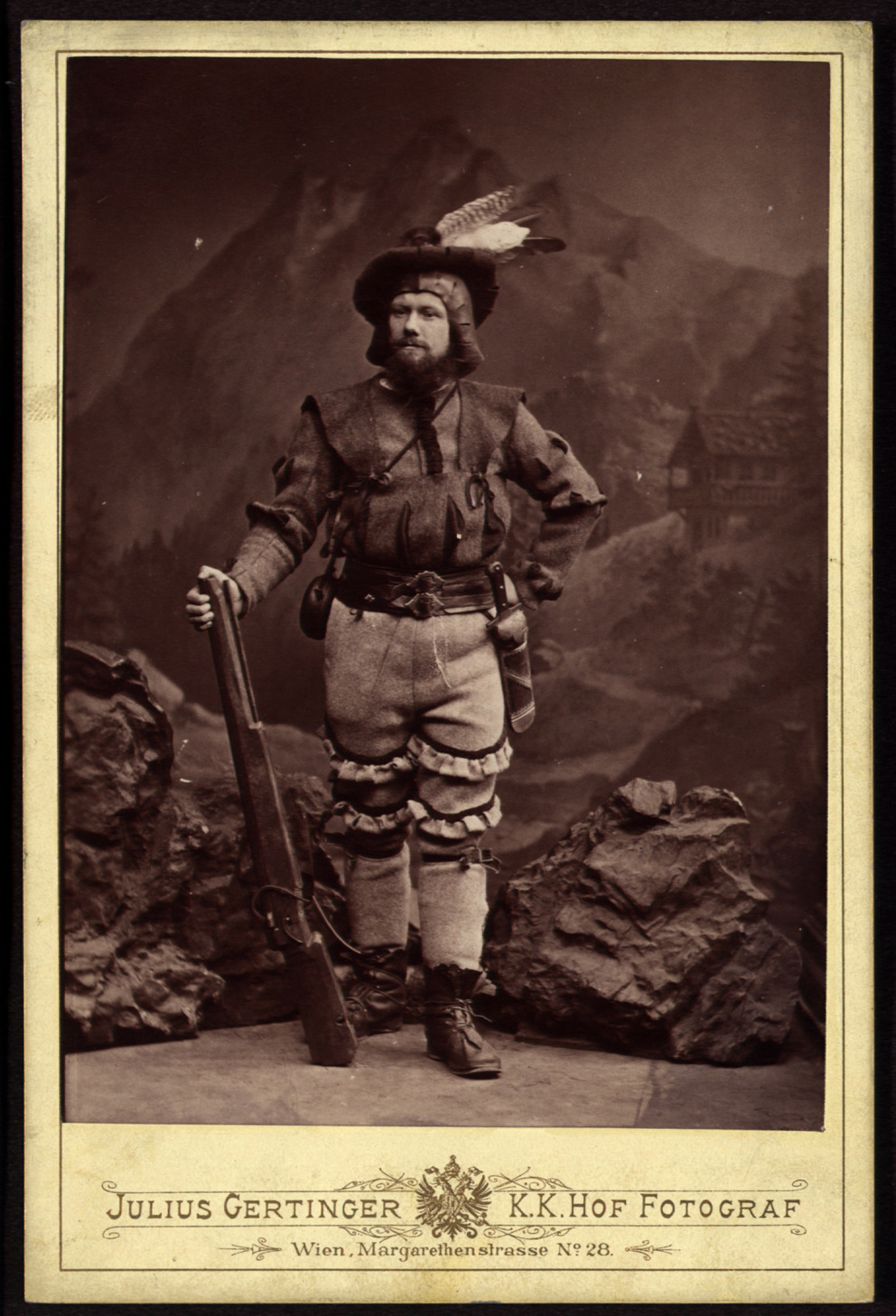 Hugo Baron Buschmann beim Makartfestzug 1879, Gruppe "Jagd" – Wien ...