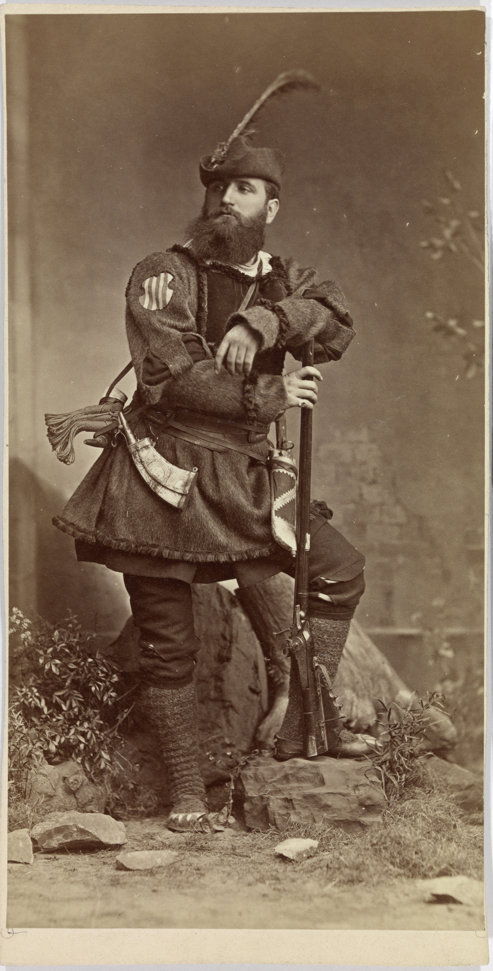 Jäger beim Makartfestzug 1879, Gruppe "Jagd" – Wien Museum Online Sammlung