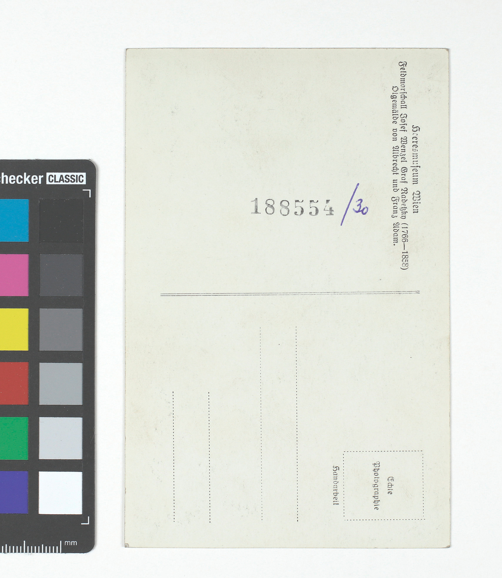 Josef Wenzel Graf Radetzky von Radetz (1766-1858), Feldmarschall ...