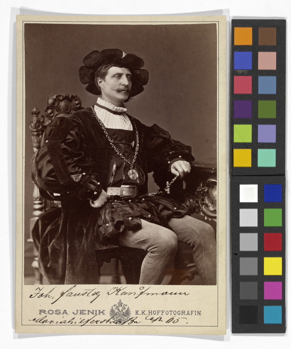 Johann Fauster, Kaufmann beim Makartfestzug 1879 – Wien Museum Online ...