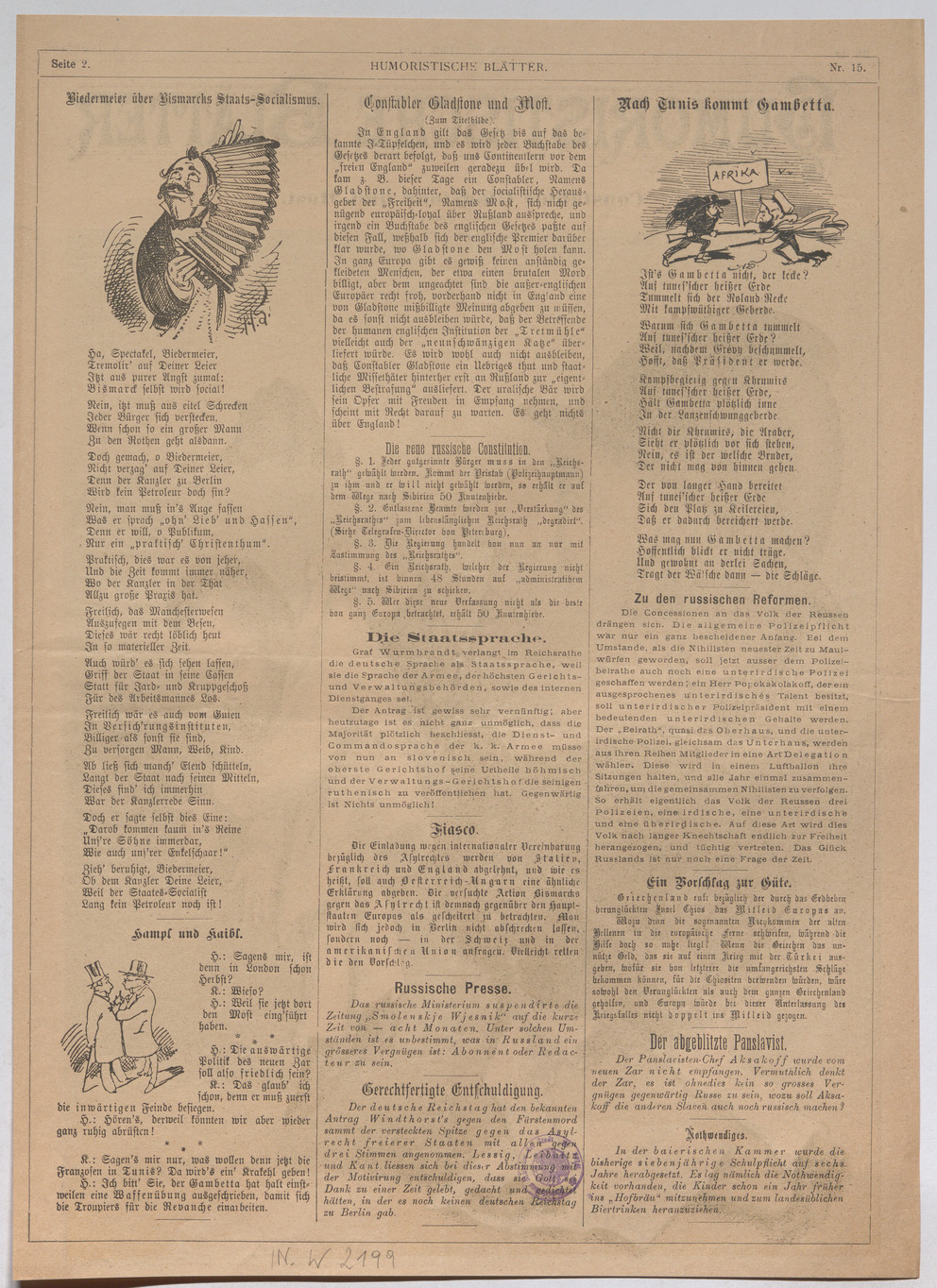 "Constabler Gladstone und Most" – Wien Museum Online Sammlung