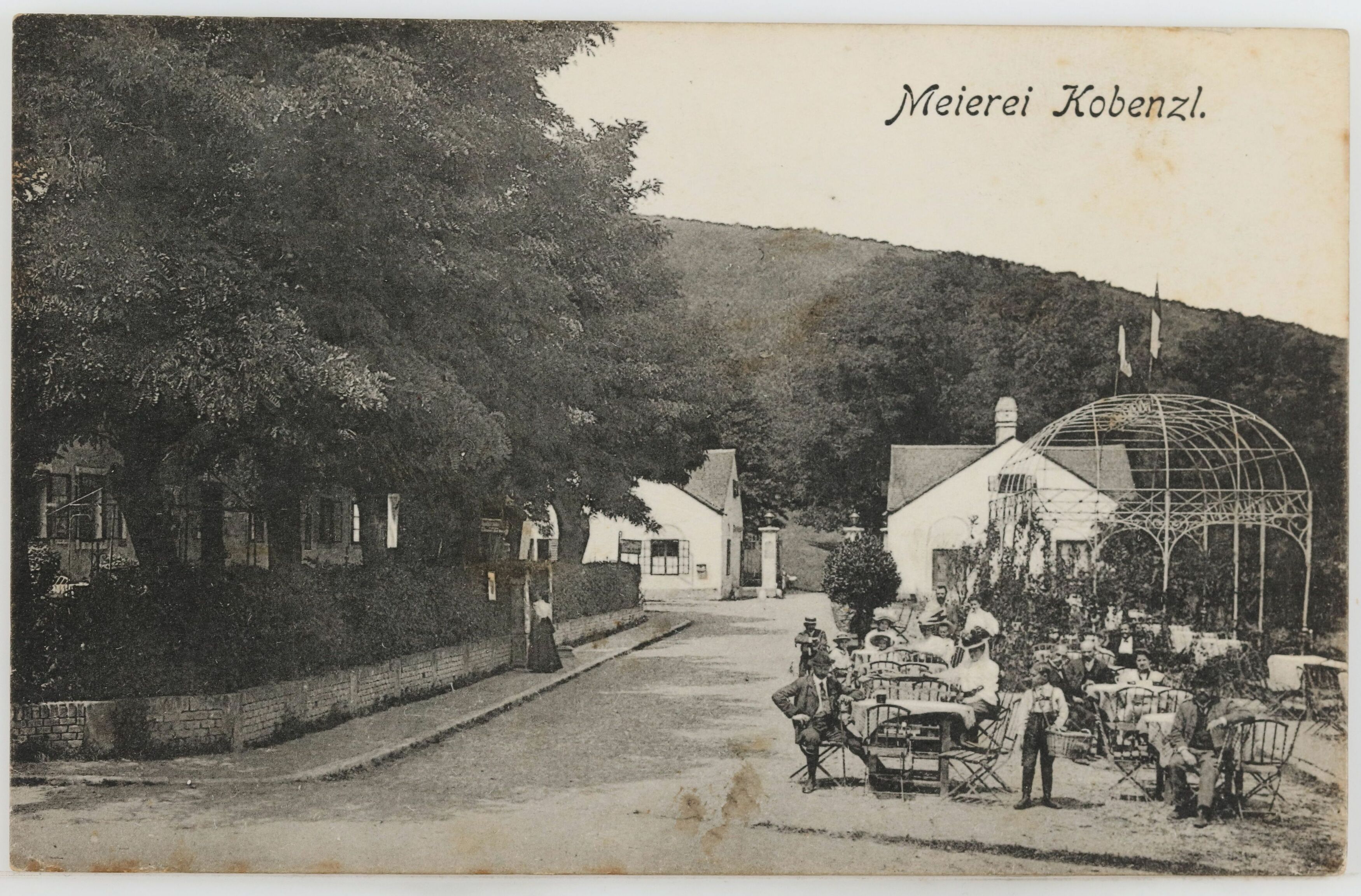 19., Cobenzl - Meierei am Cobenzl, Ansichtskarte – Wien Museum Online ...