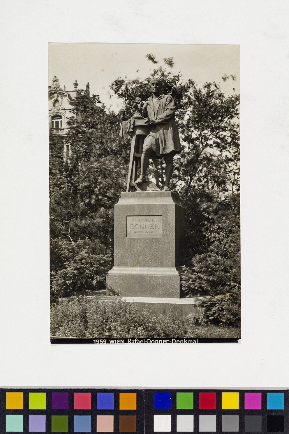 1., Lothringerstraße, allg. - Denkmäler - Donnerdenkmal, Georg-Raphael ...