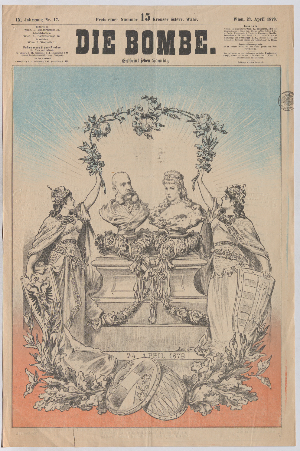 "24. APRIL 1879" – Wien Museum Online Sammlung