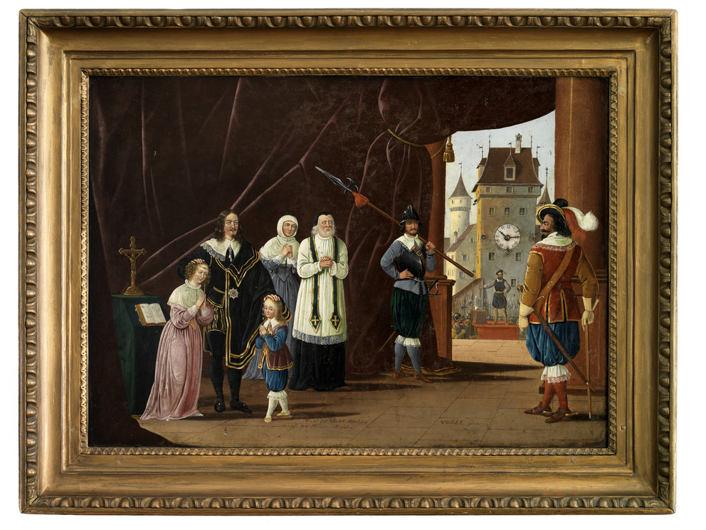 Bilderuhr „Karl I vor seiner Hinrichtung“, Österreich – Wien Museum ...